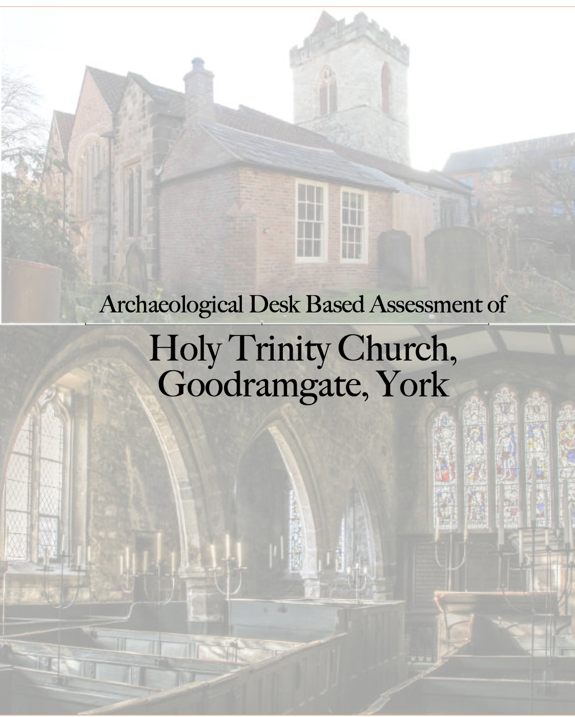 Building Survey Documents – Charles Holloway